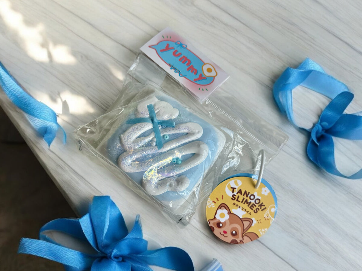 Blue Chiffon Squishy – tanookislimes