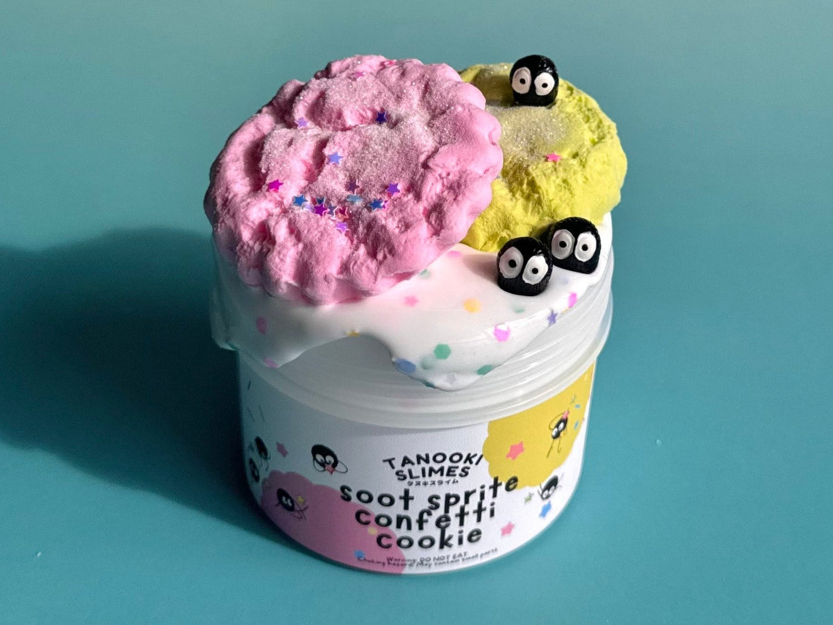 Soot Sprite Confetti Cookie – tanookislimes