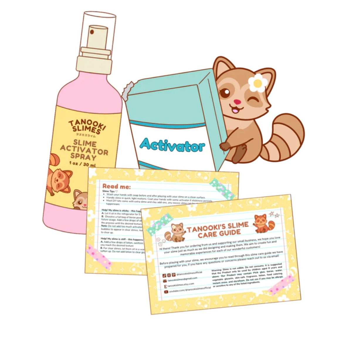 Slime Activator Kit – tanookislimes